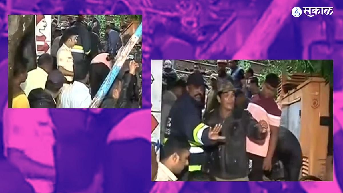 Kolhapur News : कोल्हापुरात भिंत कोसळली; एका महिलेचा मृत्यू, एक जखमी