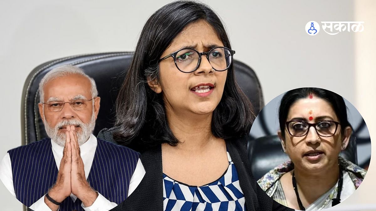 Swati Manival On Modi : स्वाती मालिवाल पोहोचल्या मणिपूरमध्ये : मोदींना ...