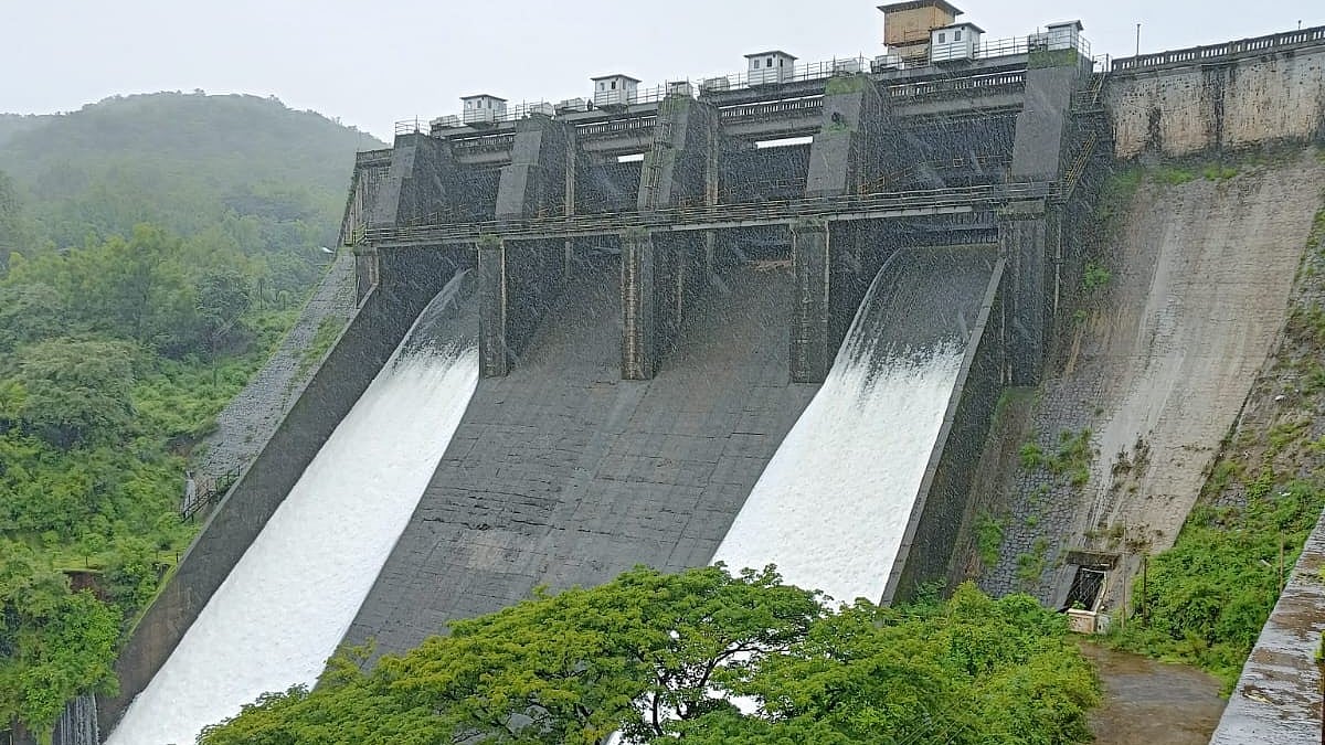 Chandoli Dam: चांदोली धरणाचे दोन वक्राकार दरवाजे उघडले, विसर्ग सुरू ...