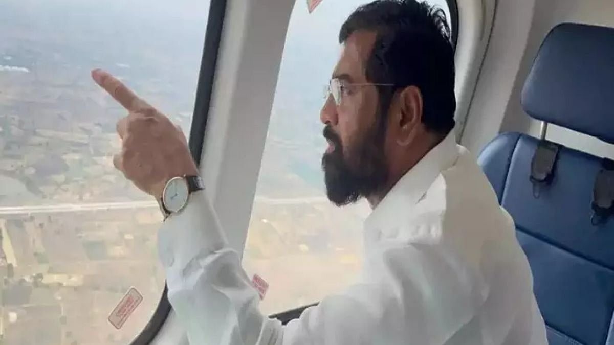 Eknath Shinde: मुख्यमंत्री एकनाथ शिंदेंच्या हेलिकॉप्टरचे इमर्जन्सी लँडिंग