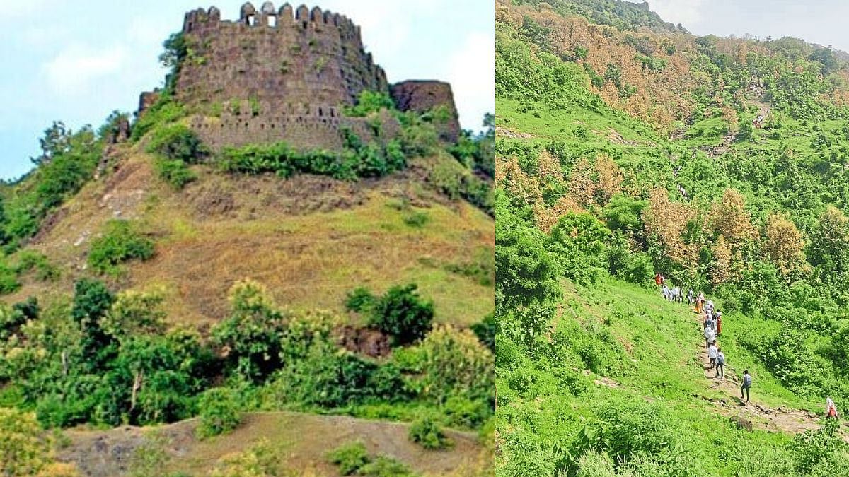 Mahurgad : परिक्रमा यात्रेसाठी माहूर गडावर भक्तांची मांदियाळी; दत मंदिर ...