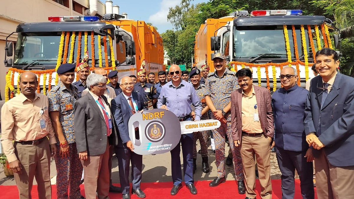 NDRF : एनडीआरएफला मिळाले जैवरसायन विरोधी वाहन; भारत इलेक्ट्रॉनिक्सच्या ...