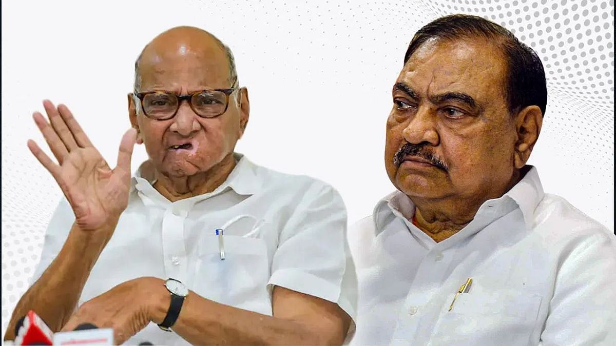 Maharashtra Politics: राष्ट्रवादीला मोठा धक्का! एकनाथ खडसेंसोबत ...