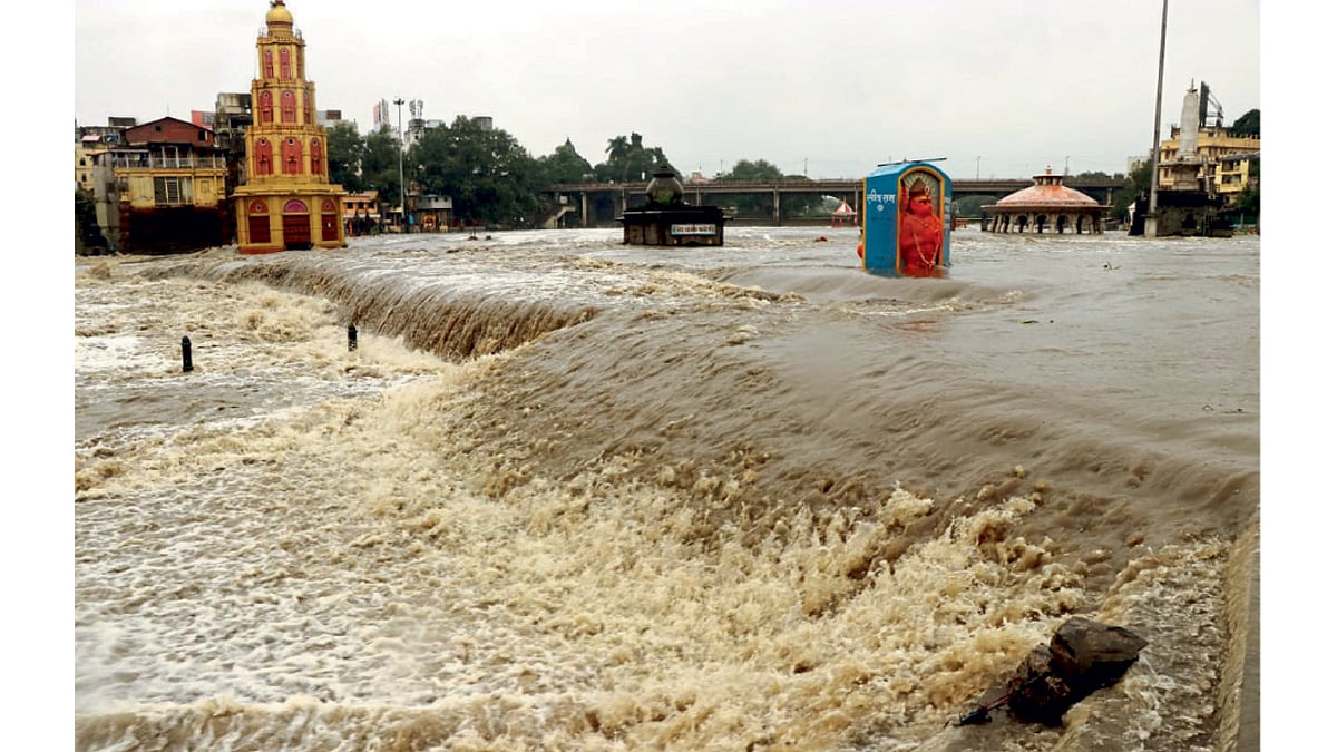 Rain Update : राज्यात पावसाचा जोर वाढला maharashtra rain monsoon water ...