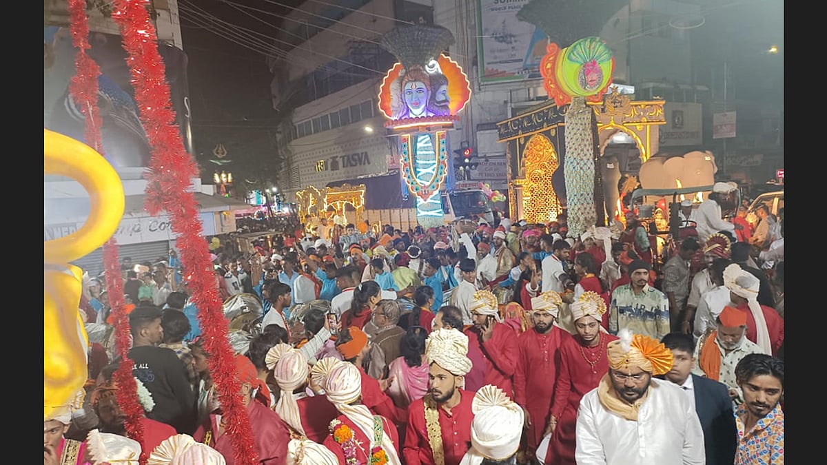 Bhagwan Gogadev Birth Anniversary : भव्य बागड मिरवणूकीत भगवान गोगादेव ...