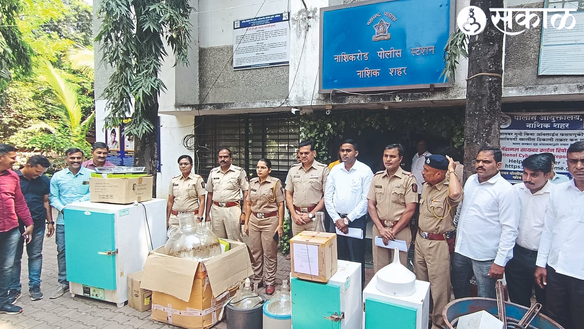 नाशिकमध्ये पुन्हा 6 कोटींचा ‘एमडी’ जप्त! ड्रग्ज प्रकरणाच्या मुळाशी जाऊ ...