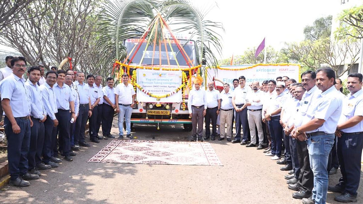 Baramati News : बारामतीच्या आयएसएमटीतून प्रिमियम ट्यूबिंगची पहिली गाडी ...