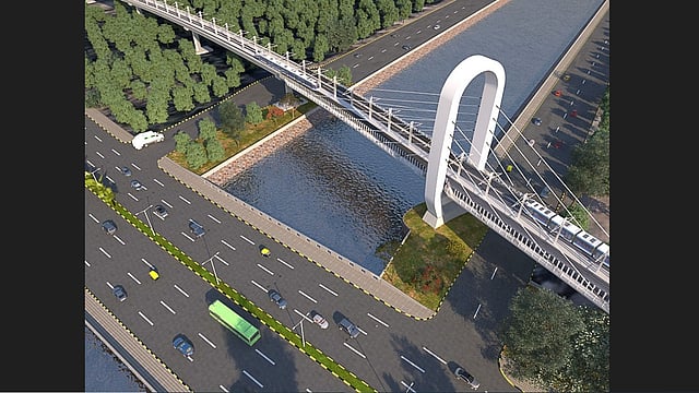 Shunya Iconic Bridge : मुंबईचं सौंदर्य वाढविणारा शून्य आयकॉनिक पूल ...