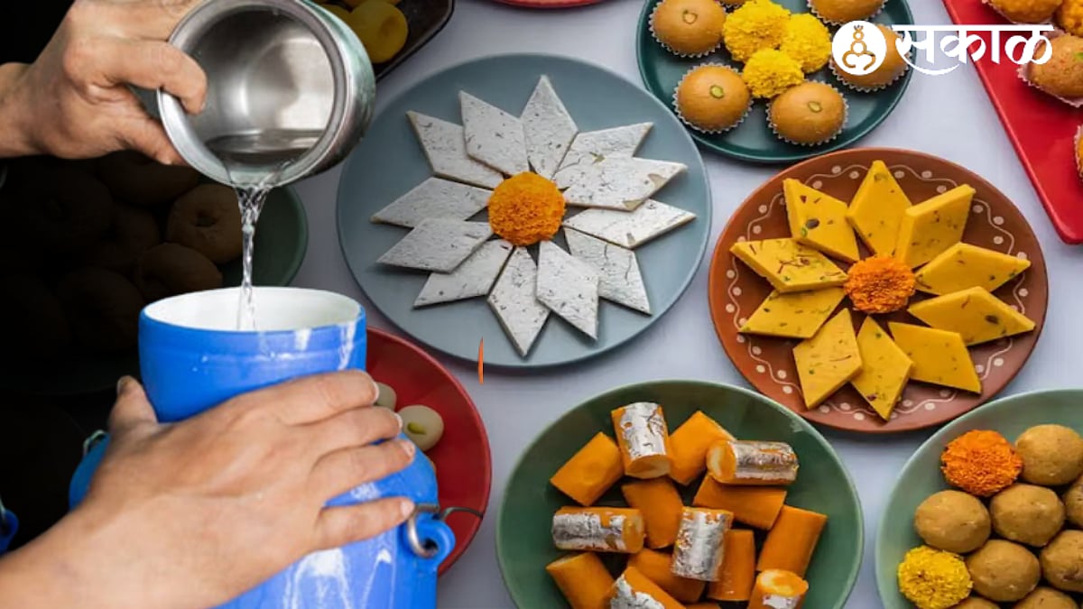 भेसळयुक्त मिठाईपासून सावधान...! ऐन सणासुदीत भेसळीची मिठाई ग्राहकाच्या ...