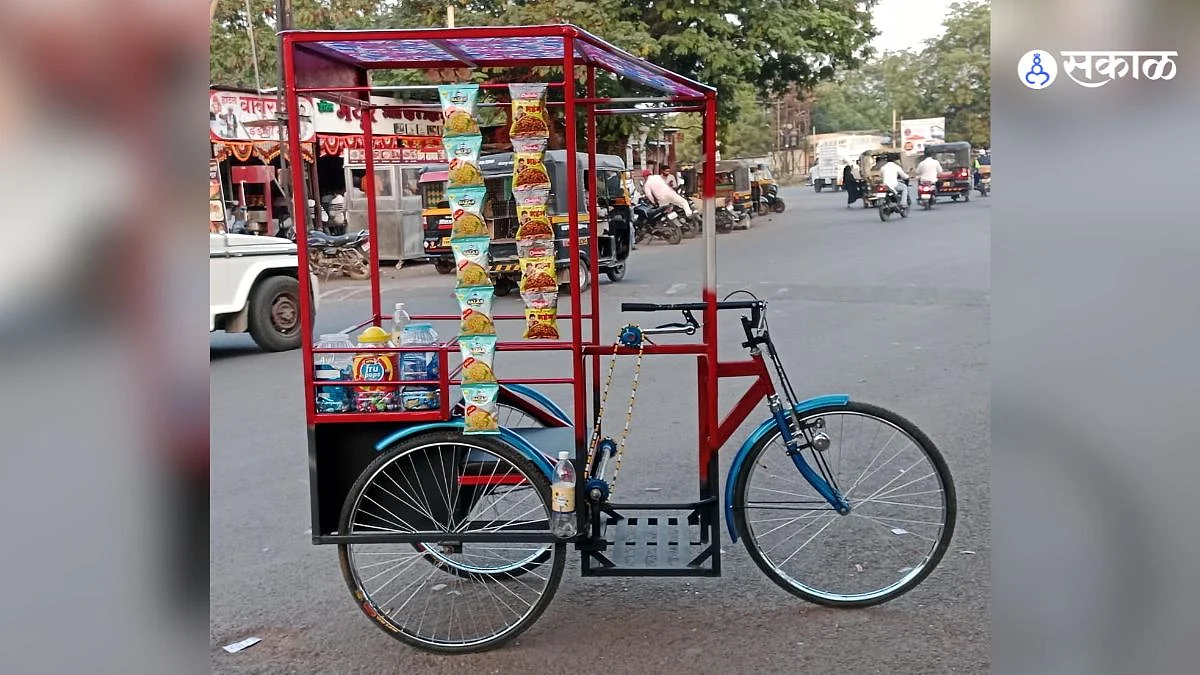 Solapur News : दिव्यांगांसाठी सायकलवरील दुकान; सोलापुरातील सायकल ... Solapur News : दिव्यांगांसाठी सायकलवरील दुकान; सोलापुरातील सायकल ...