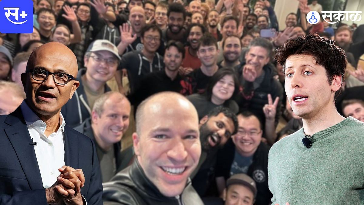Sam Altman Back : ..आणि सॅम ऑल्टमन 'ओपन एआय' मध्ये परतले.!