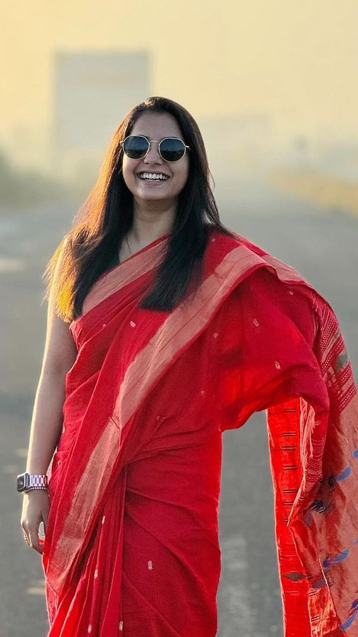 सायली संजीवचा पैठणी साडीत मराठमोळा स्वॅग |marathi actress zimma 2 fame ...