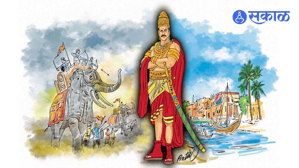 भारतीय वीरांचं सीमोल्लंघन | indian history Pulakeshi sat on throne of ...