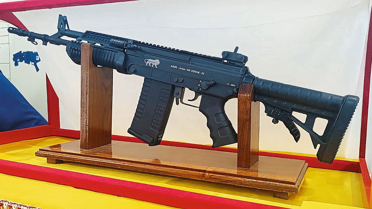 Ugram Rifle : एआरडीईची निर्मित उग्रम पहिली स्वदेशी असॉल्ट रायफल Ugram ...