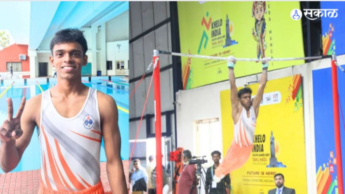 Gymnast Aryan Dawande : जिम्नॅस्टिक्समध्ये ठाण्याच्या आर्यन दवंडेची ...