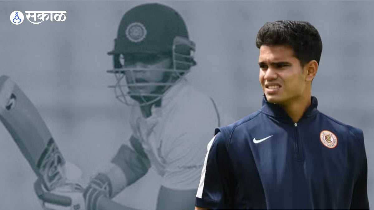 Ranji Trophy : 6 चौकार अन् 4 षटकार....! अर्जुन तेंडुलकरचा कहर पण ...