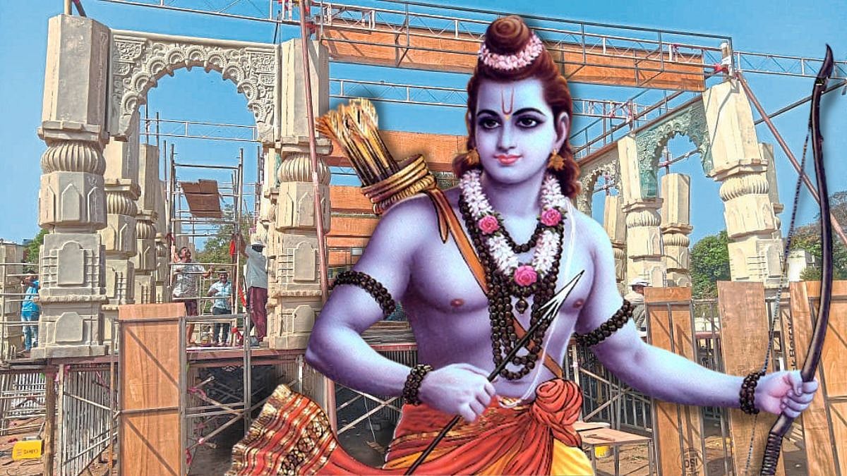 20 हजार चौरस फूट जागेवर मिरजेत साकारतेय राम मंदिराची भव्य-दिव्य ...