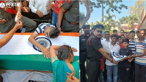 Subedar Ajit Ashok More : सुभेदार अजित अशोक मोरे ; सैन्यातर्फे मानवंदना ...