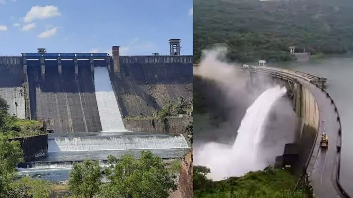 Kolhapur Dam Update : काळम्मावाडीत जास्त, तर राधानगरीत कमी पाणीसाठा ...