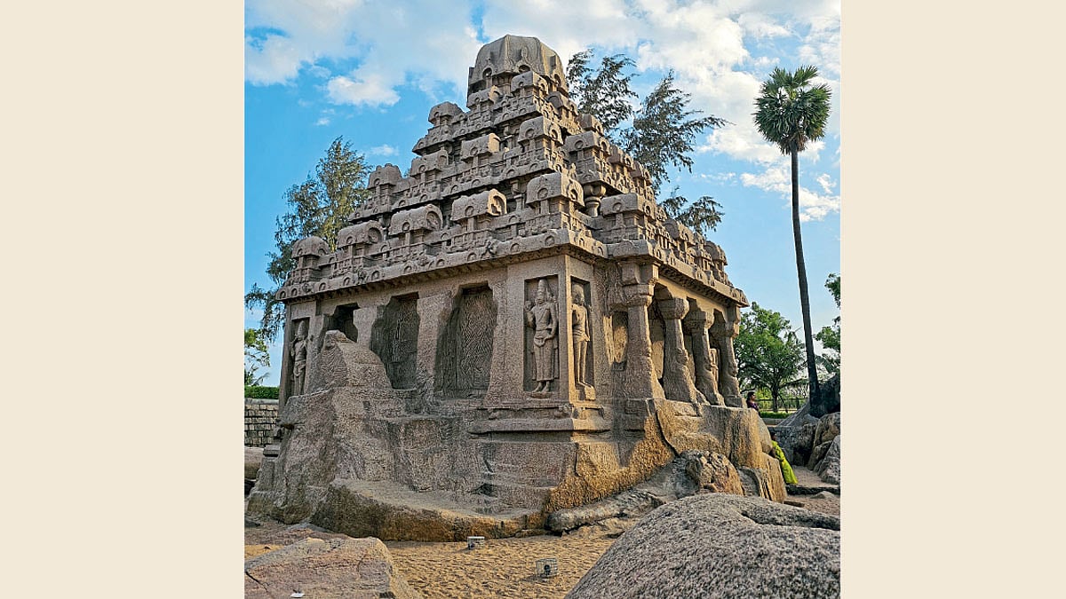 पल्लवांचं वैभवशाली महाबलीपुरम tamil nadu mahabalipuram village caves ...