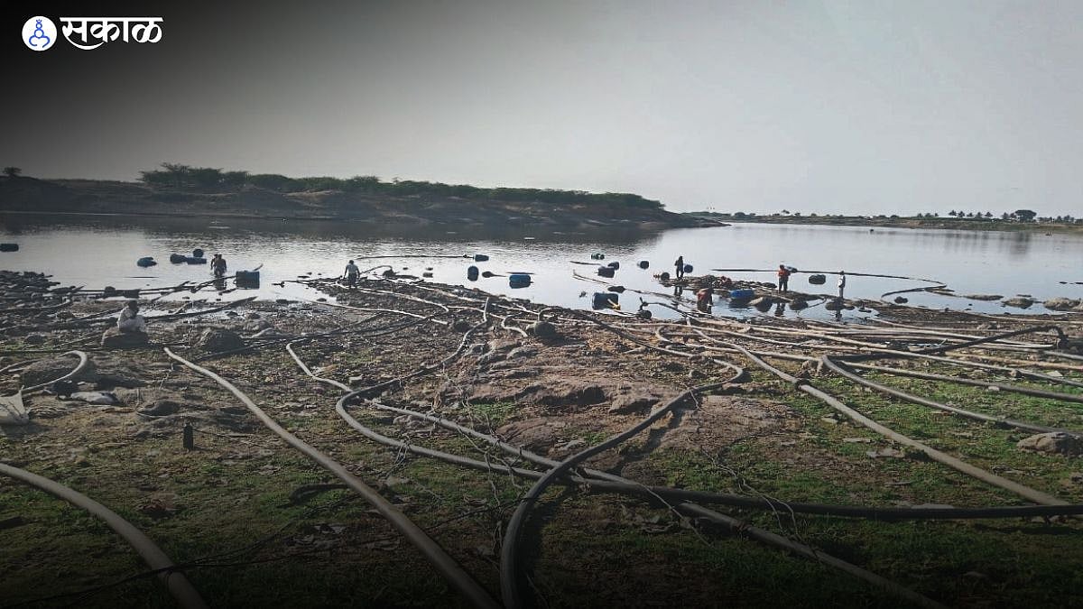 जो पाणी देईल त्याचे ‘सरकार’, भीमाची पातळी खालावली; आवर्तनाच्‍या मागणीला ...