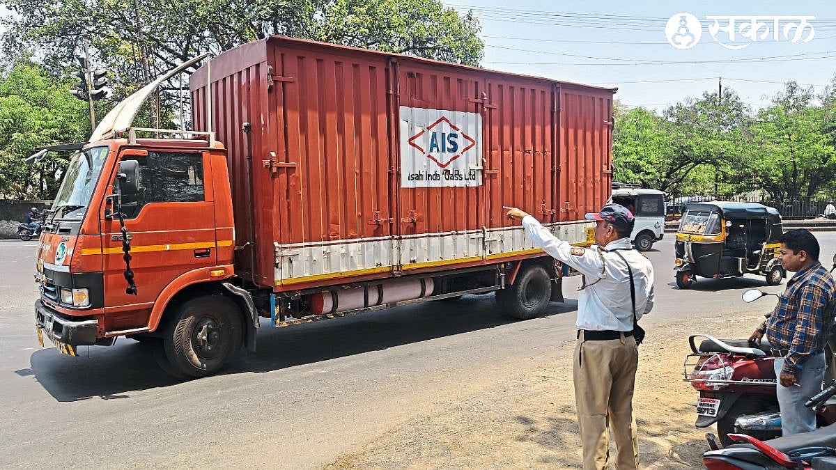 Heavy Vehicle : गंगाधाम रस्त्यावर अवजड वाहनांना नो एंट्री; वाहतूक ...