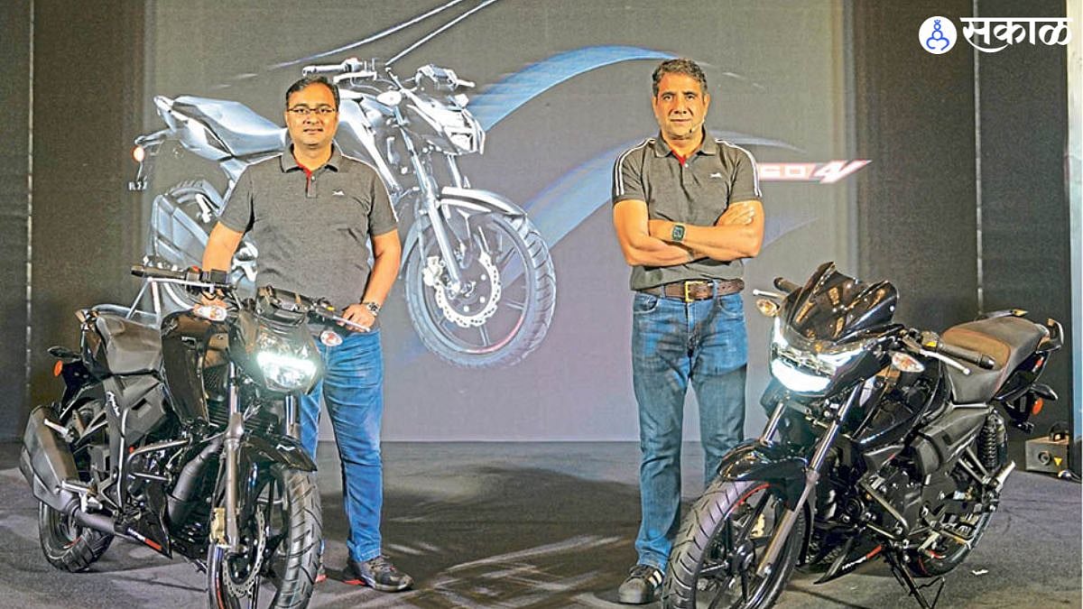 TVS Apache : ‘टीव्हीएस’ अपाचे-१६० सिरीज मोटारसायकलीची दोन नवी मॉडेल ...
