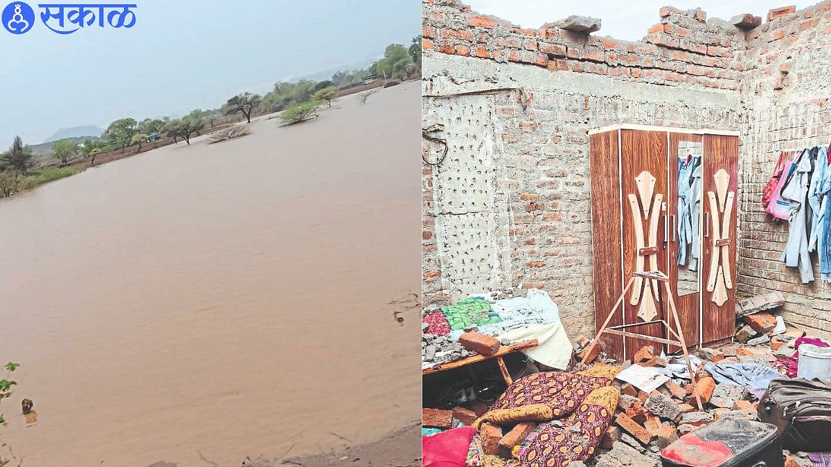 Nashik Monsoon News : तडाखा अन दिलासाही! मालेगाव, चांदवडमध्ये दमदार ...