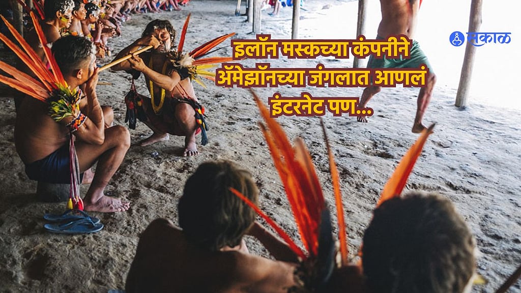 Marubo Tribe Addicted To Pornography: इलॉन मस्कने जंगलात आणलं इंटरनेट ...