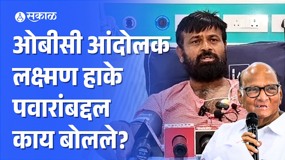 Laxman Hake on Sharad Pawar: लक्ष्मण हाके शरद पवारांबद्दल काय बोलले?