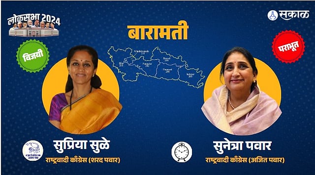 Baramati Constituency Lok Sabha Election Result: बारामतीकरांची लेकीलाच ...