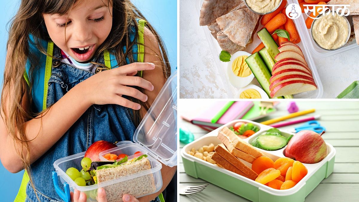 Healthy Tiffin Box : मुलांना डब्यात पौष्टिक आहार द्या, पॅकबंद पदार्थ टाळा! आहार, बालरोग ...