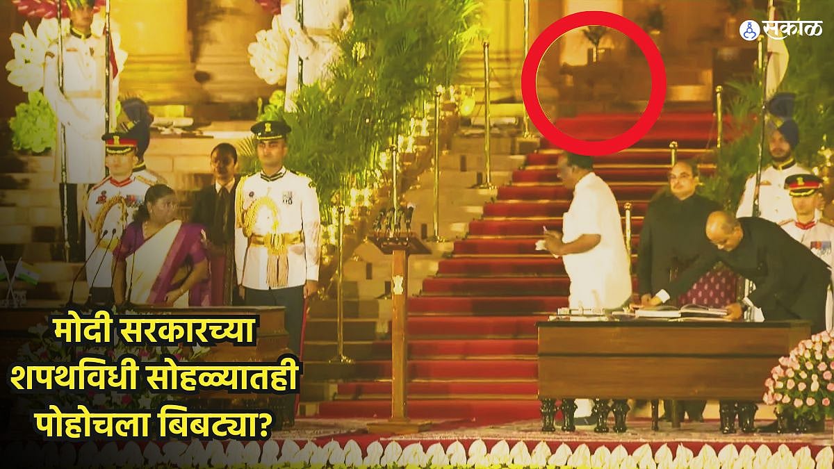 Oath Viral Video: मोदी सरकारच्या शपथविधी सोहळ्यातही पोहोचला बिबट्या ...