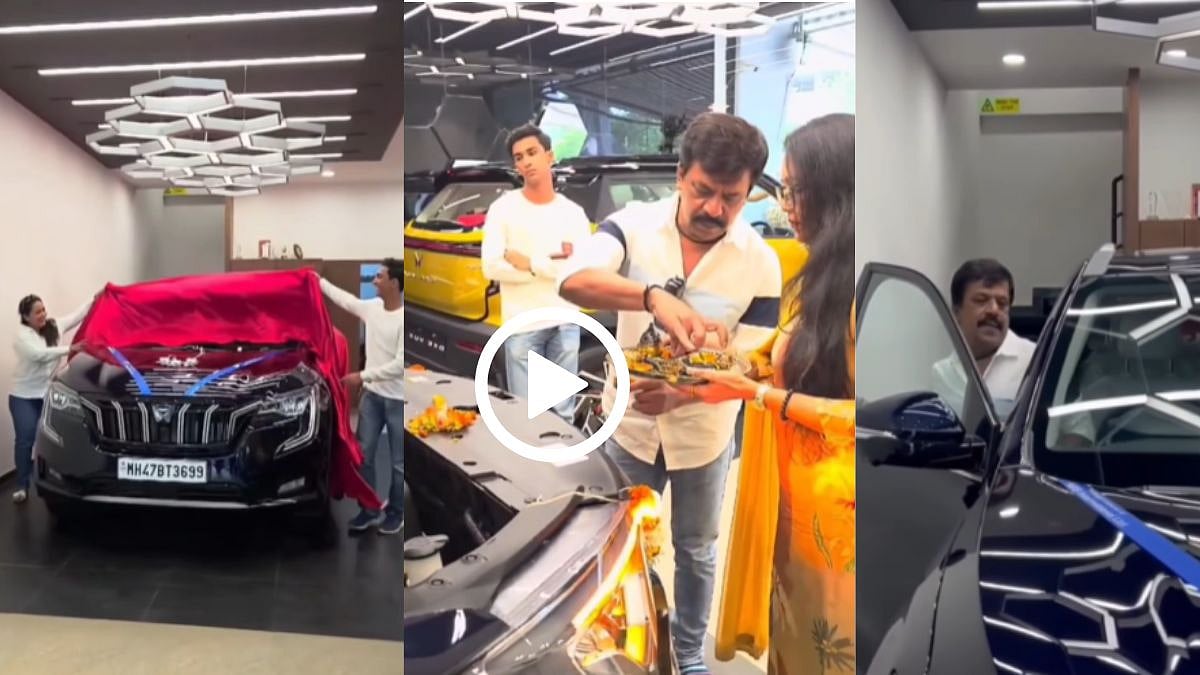Animal Fame Upendra Limaye Buy New Car Celebrates With Family | १०० ...