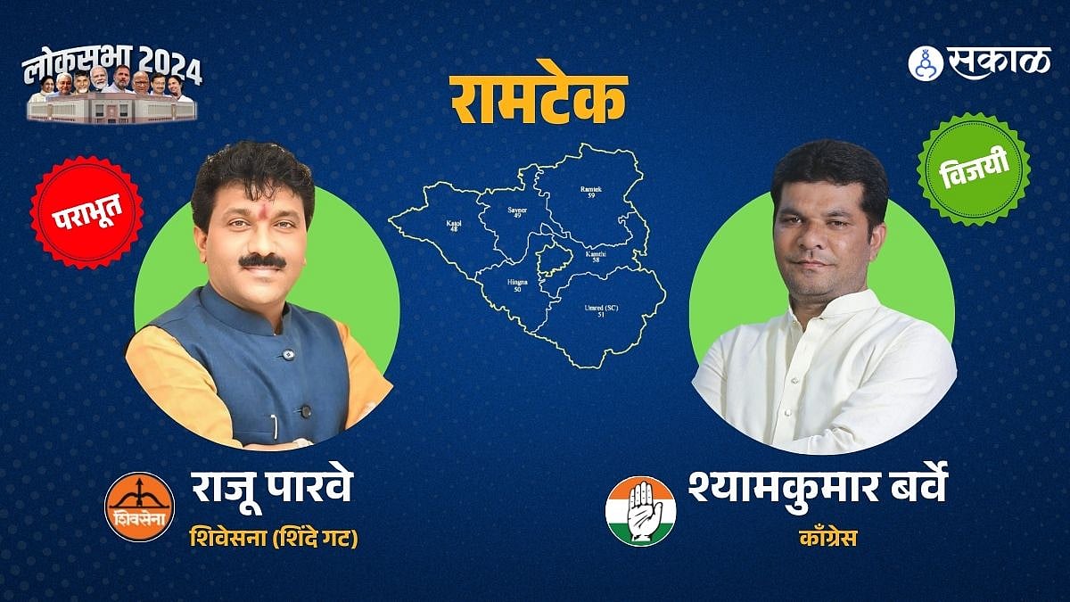 Ramtek Lok Sabha Election Results पत्नीचं जातवैधता प्रमाणपत्र बाद 8969