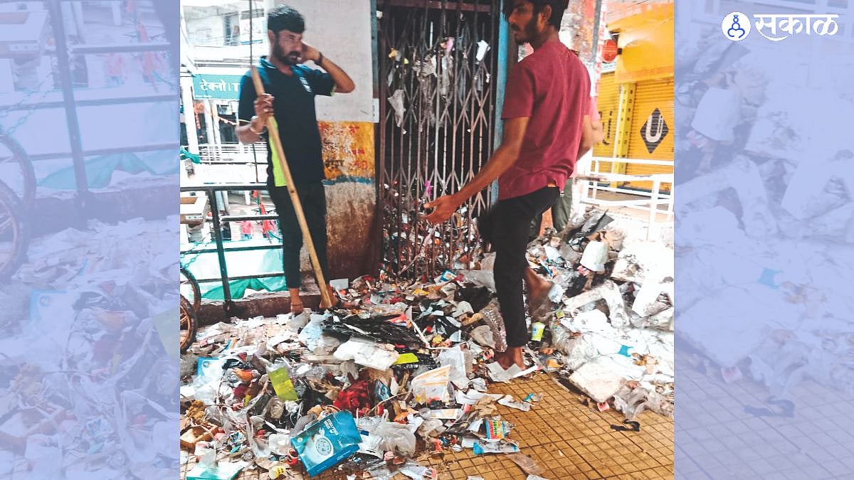 Jalgaon News : ...अबब ‘गोलाणी’तून काढला 17 टन कचरा! महापालिकेच्या ...