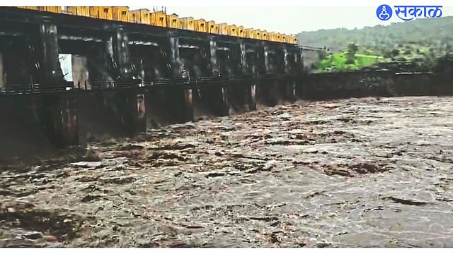 Jalgaon Dam Water Storage : अनेर धरणाचे सर्व दरवाजे उघडले! धरण 58 टक्के ...