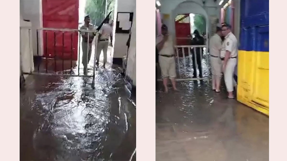 Yerawada Jail Water : येरवडा जेलमध्ये शिरले पावसाचे पाणी! rain water in ...