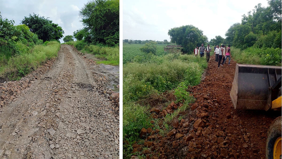 Tembhurni News : गाव असावे तर असं! लोकवर्गणीतून शेतकऱ्यांनी बनविला तीन ...