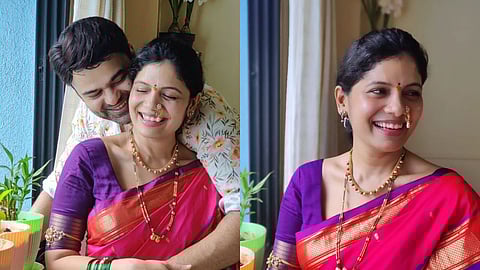 Ka Re Durava Fame Suruchi Adarkar Celebrates First Mangalagaur After ...