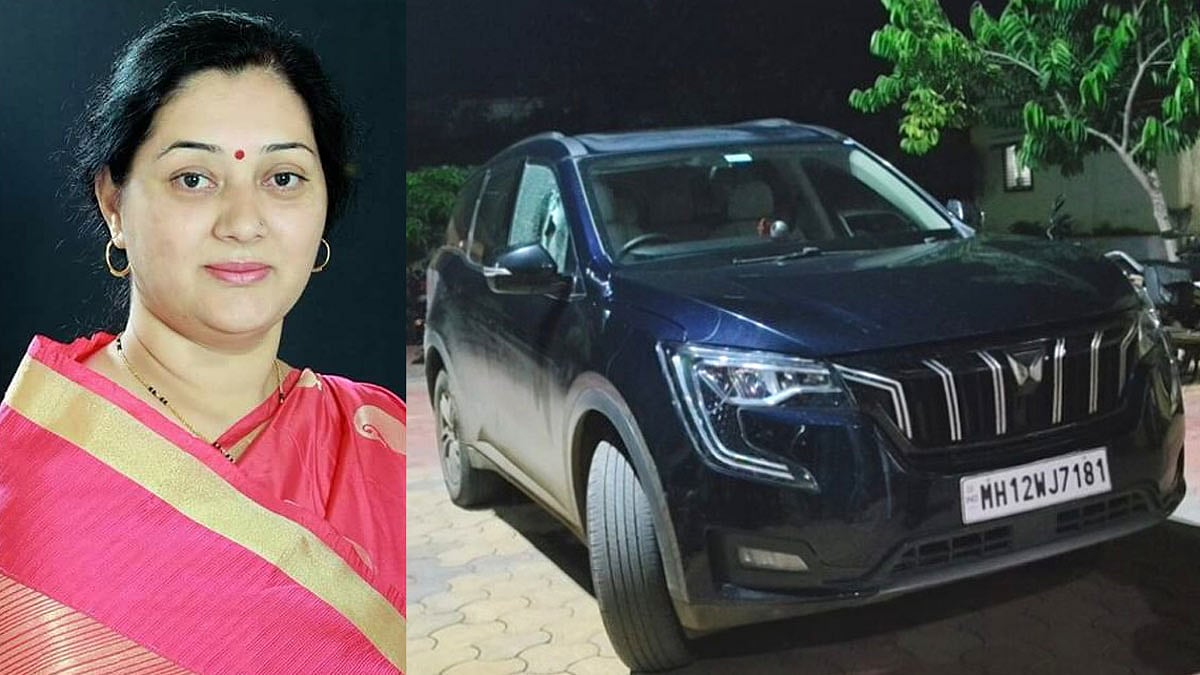 Kej News : माजी आमदार संगिता ठोंबरे यांच्या वाहनावर हल्ला; संगिता ...