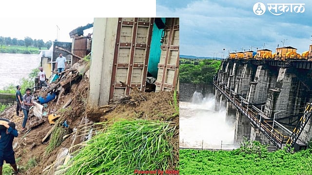 Dhule Heavy Rain Damage : शिंदखेडा तालुक्यात तब्बल 100 घरांची पडझड ...