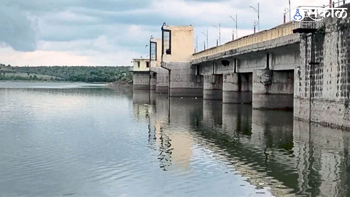 21 percent water storage barsi takli Water level of Katepurna project ...