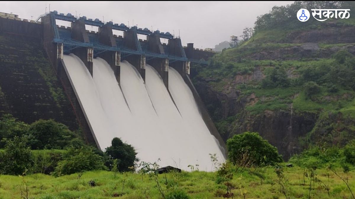 Middle Vaitarna Dam full Discharge of water begins vigilance alert for ...