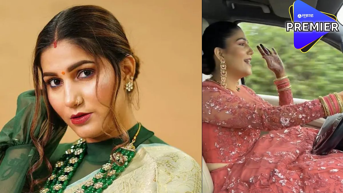 Dancer Sapna Chaudhary Viral Video | धावत्या कारमध्ये सपना चौधरीची रील ...