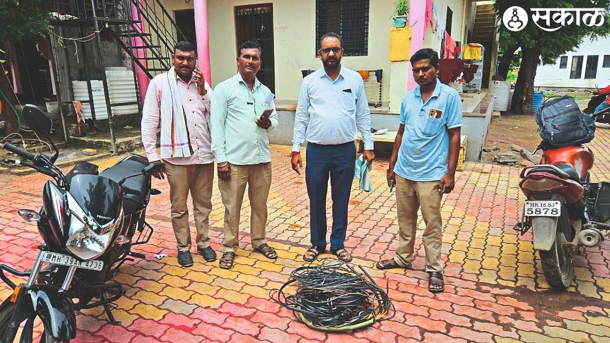 Dhule Crime : मालपूर-हट्टीत वीजचोरी पकडली; महावितरणची चार जणांवर कारवाई ...