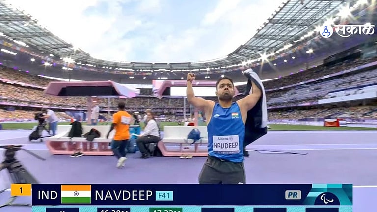 Navdeep Singh : Paralympic Recordसह नवदीप सिंगने भालाफेकीत जिंकले पदक ...