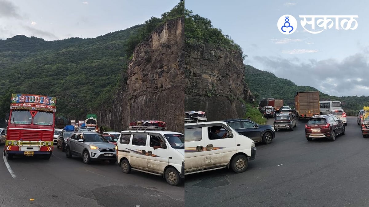 Khambatki Ghat : सातारा-पुणे महामार्ग आज सलग दुसऱ्या दिवशीही जाम ...