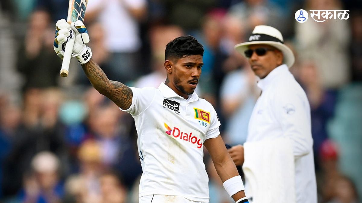 ENG vs SL, Test: पथुम निसंकाचं दमदार शतक अन् श्रीलंकेचा इंग्लंडला ...