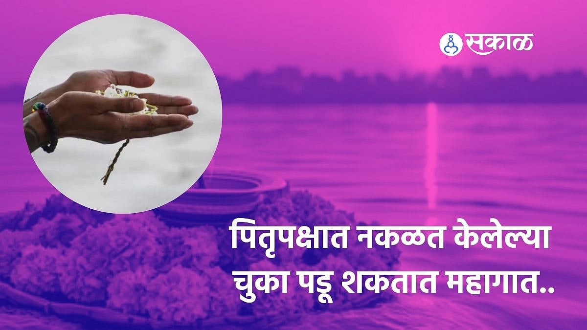 Pitru Paksha 2024: पितृ पक्षाच्या १५ दिवसांमध्ये नकळत केलेल्या चुका पडू ...